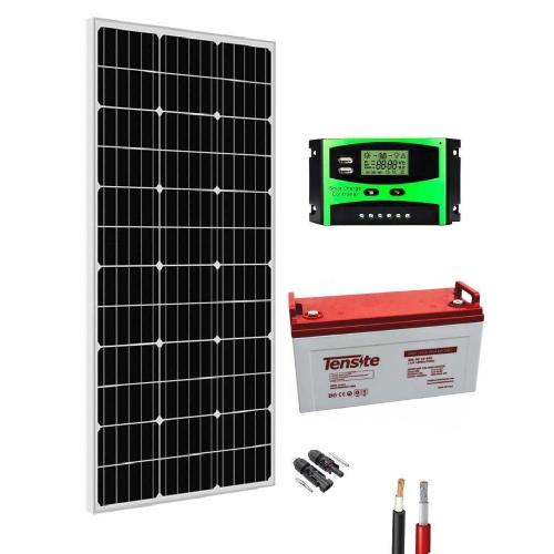 Kit Solar Iluminación 840W/día con Batería | AutoSolar
