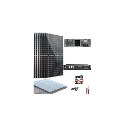 Kit Solar Aislado 3000W 48V rack 17395Wh/día PH VOLT | AutoSolar Colombia