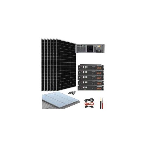Kit Solar Aislado 3000W 48V 10500Wh/día | AutoSolar Colombia
