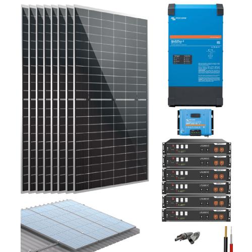 Kit Solar Aislado 5000W 48V 17080Wh/día Victron Energy | AutoSolar Colombia